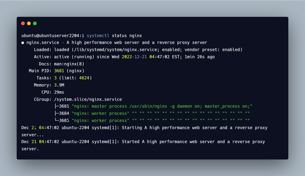 Cara Menginstal NGINX pada Ubuntu 22.04 – Notes